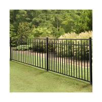 China High Quality Exterior Ornamental Fencing Victorian Wrought Iron Garden Fence Price for sale