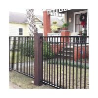 China Cheap Modern House High Quality Wrought Iron Main Gates Designs Front Door Security Gate And Fencing for sale