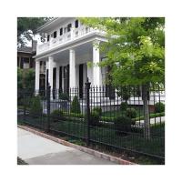 China Factory Direct Price Top-Selling Design Galvanized Iron Gate And Metal Fence Wrought Iron Material Zinc Steel Fence Panels for sale