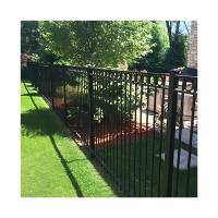 China Modern House High Quality Wrought Iron Main Gates Designs Front Door Security Gate And Fencing for sale