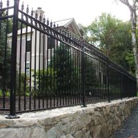 China High Quality Cheap Used Wrought Iron Fence Panels For Sale Black Wrought Iron Gates And Fences for sale