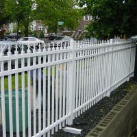 China New Design Cheap Wrought Iron Fence Panel Aluminum Metal Picket Ornamental Fence for sale