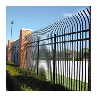 China Popular Design Steel Fence Panel Wrought Iron Fence Ornamental Metal Fence for sale