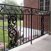 China Decorative Manufacturer Modern High Quality Wholesale Aluminum Steel Picket Fence Wrought Iron Fence Panels for sale