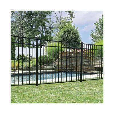China New Design Cheap Wrought Iron Fence Panel/ Aluminum Metal Picket Ornamental Fence And Low Price for sale