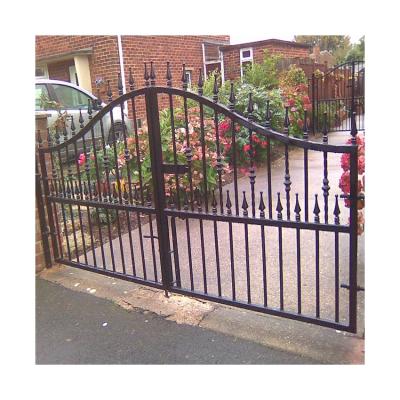 China Best Price Stylish Galvanized And Powder Coated Main Gate Designs for sale