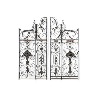 China Sliding Gate Track Rails For Wrought Iron Gate With U Shaped Galvanized for sale