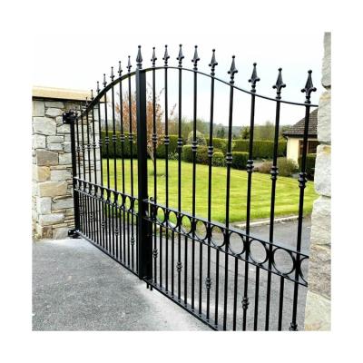 China Good Quality Manufacture Metal Popular Galvanized Wrought Iron Gate/ Metal Gate for sale