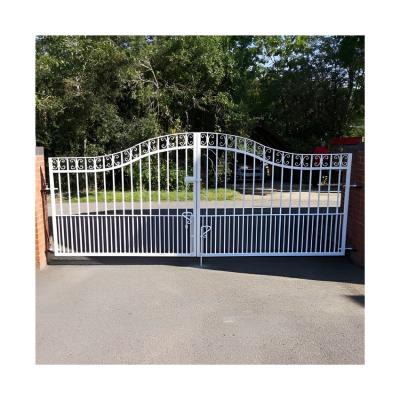 China Aluminum Alloy Suspension Entrance Gate Segmented Electric Retractable Galvanized Suspended Floating Door for sale