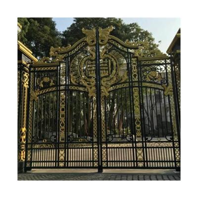 China China Double Opening Garden Main Wrought Iron Gate For Sale for sale