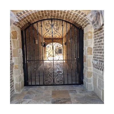 China Cheap Beautiful Powder Coated House Aluminum Metal Gate Grill Designs for sale