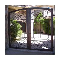 China Cheap Beautiful Powder Coated House Aluminum Metal Gate Grill Designs for sale