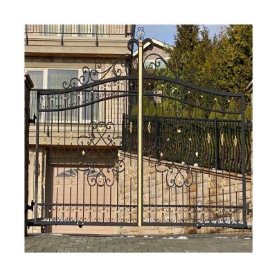 China Driveway Sliding Gates Corten Steel Driveway Gate Metal Iron Gate Laser Cut Main Gate Designs for sale