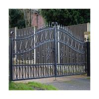 China Driveway Sliding Gates Corten Steel Driveway Gate Metal Iron Gate Laser Cut Main Gate Designs for sale