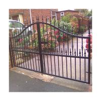 China Driveway Sliding Gates Corten Steel Driveway Gate Metal Iron Gate Laser Cut Main Gate Designs for sale