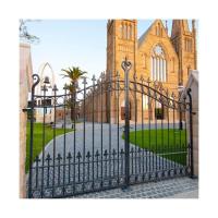 China Aluminium Metal Gates Electric Metal Sliding Garden Gate Design Aluminum Sliding Metal Gate Designs for sale