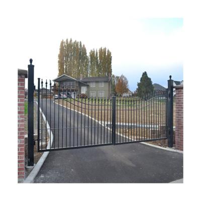 China Powder Coated Outdoor House Gates Privacy Aluminum Sliding Gate for sale