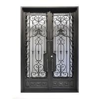 China High Quality Anti Theft Security Entrance Steel Door Safety Exterior Wall Entrance Metal Steel Door for sale