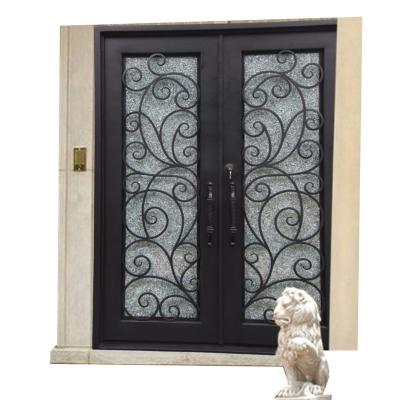 China Protect House With Modern Reasonable Price Models Of Security Metal Door, Wrought Iron Door, Security Doors Metal Exterior Door for sale