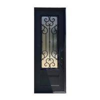 China Superior Quality Cast Iron Door Exterior Iron French Doors Wrought Iron Door for sale