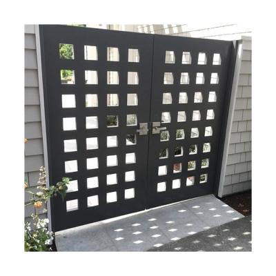 China Iron Door/Simple Iron Door Villa Entrance WilliamArchi Decoration Double Pendulum  Iron Gate Designs for sale