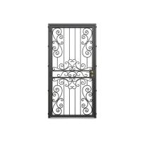 China Iron Door/Simple Iron Door Villa Entrance WilliamArchi Decoration Double Pendulum  Iron Gate Designs for sale