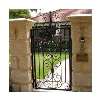 China Factory Wholesale Latest Design Turkey Iron Doors WilliamArchi Iron Gate Single Door, Luxury Iron Doors for sale