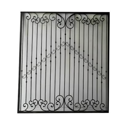China Customize wrought iron window galvanized wrought iron window grills for sale