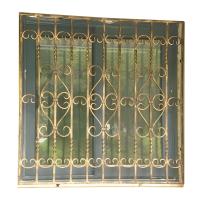 China Wrought Rod Iron Window Decor Grille Security Anti Theft Traditional Style for sale