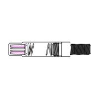 China 304 316 Stainless Steel Swageless Wire Receiver Terminal Fitting For Stair And Balcony Wire Railings for sale