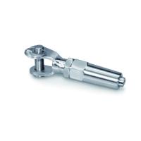 China Cable Railing 304 316 Stainless Steel Swageless Cable Receiver Terminal Fitting With Jaw for sale