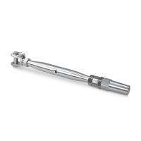 China Cable Railing Fitting 304 316 Stainless Steel Cable Swageless Tie Tensioner With Jaw for sale