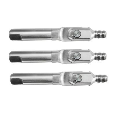 China 304 316 Stainless Steel Adjustable Swageless Cable Receiver Terminal Fitting With Jaw For Steel Post Cable Railing for sale