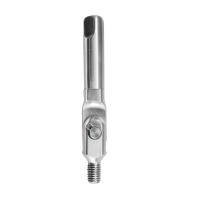 China 304 316 Stainless Steel Adjustable Swageless Cable Receiver Terminal Fitting With Jaw For Steel Post Cable Railing for sale