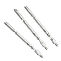 China 304 316 Stainless Steel Adjustable Cable Swageless Tie Tensioner With Jaw For Cable Railings for sale
