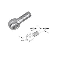 China 304 316 Stainless Steel Cable Fitting Lay Eye Bolts For Steel Balustrade Cable Railing for sale