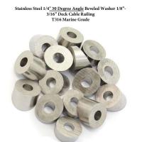 China 30-Degree Beveled Angle T316 Stainless Steel 1/8