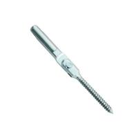 China Adjustable 304 316 Stainless Steel Cable Fittings For 1/8