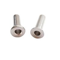 China Straight Protective Sleeve 316 Stainless Steel Cable Railing Fitting Kits For 1/8