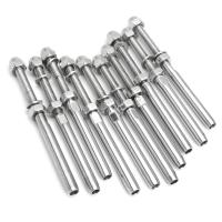 China Stainless Steel Cable Rail Fittings Glass Baluster Cable Hardware WA-RACS for sale