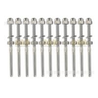 China Stainless Steel Cable Rail Fittings Glass Baluster Cable Hardware WA-RACS for sale