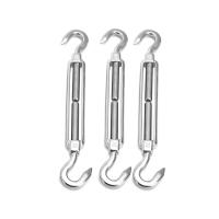 China Swageless Stainless Steel Rigging Screws 5mm Square Sun Shade Sail Hardware Kits for sale