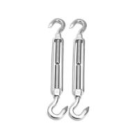China Swageless Stainless Steel Rigging Screws 5mm Square Sun Shade Sail Hardware Kits for sale