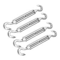 China Swageless Stainless Steel Rigging Screws 5mm Square Sun Shade Sail Hardware Kits for sale