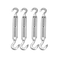 China Swageless Stainless Steel Rigging Screws 5mm Square Sun Shade Sail Hardware Kits for sale