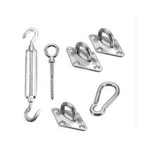 China SS 316 304 Cable Railing Hardware Forged Turnbuckle And Shackle Rigging Tensioner for sale