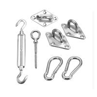 China SS 316 304 Cable Railing Hardware Forged Turnbuckle And Shackle Rigging Tensioner for sale