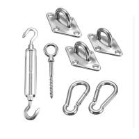 China SS 316 304 Cable Railing Hardware Forged Turnbuckle And Shackle Rigging Tensioner for sale