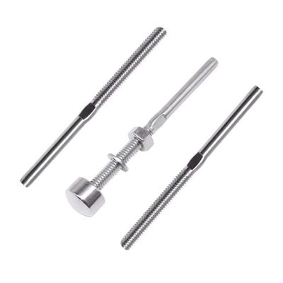 China Terminal Cable Railing Hardware Wire Fence Fittings T316 Stainless Steel 3/16