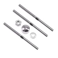 China Terminal Cable Railing Hardware Wire Fence Fittings T316 Stainless Steel 3/16